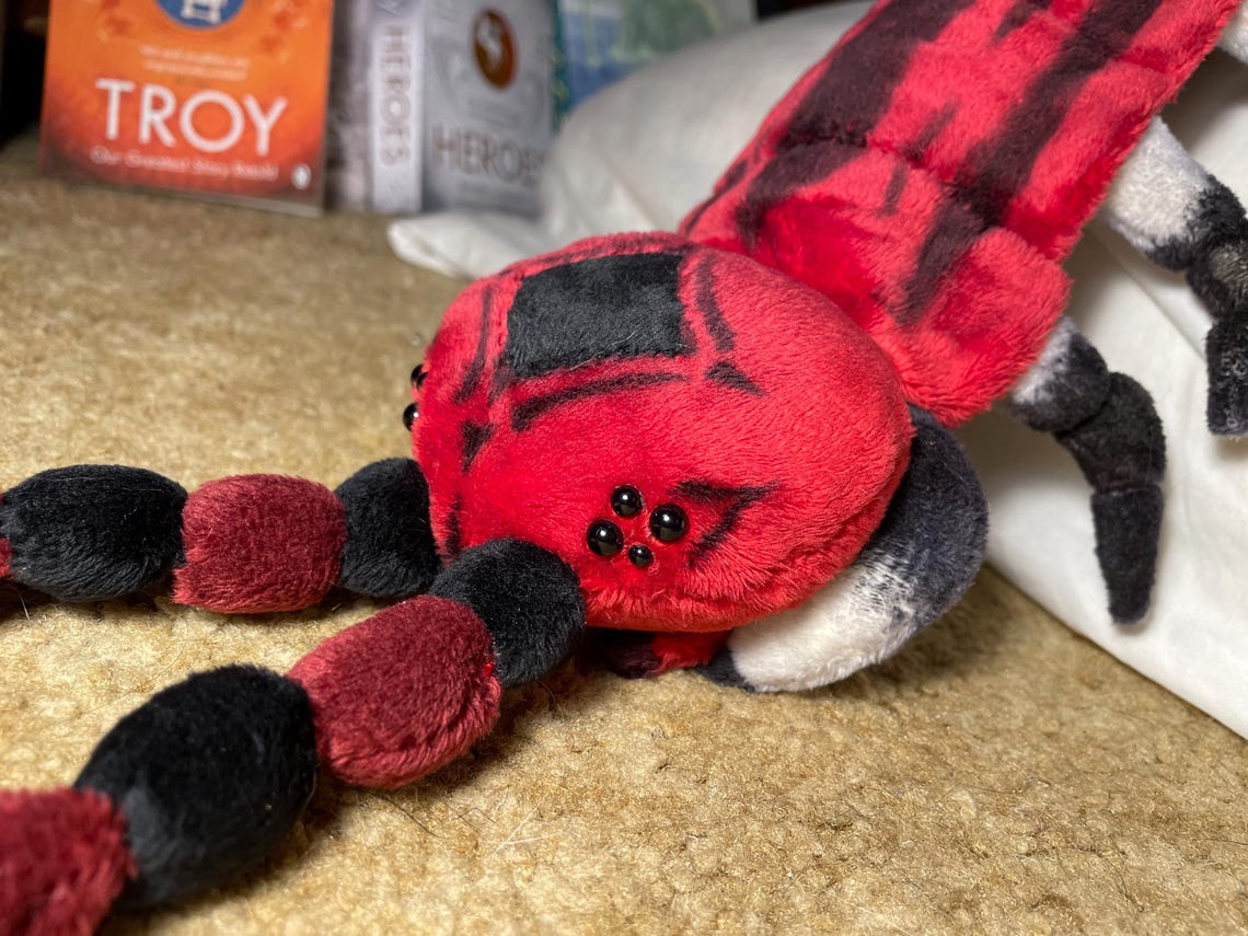 3ft Plush Centipede, Fantasy Colors - Etsy