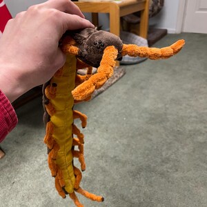 Custom Pedeling Half Sized Handmade Centipede Plush - Etsy