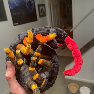 Custom Pedeling Half Sized Handmade Centipede Plush - Etsy