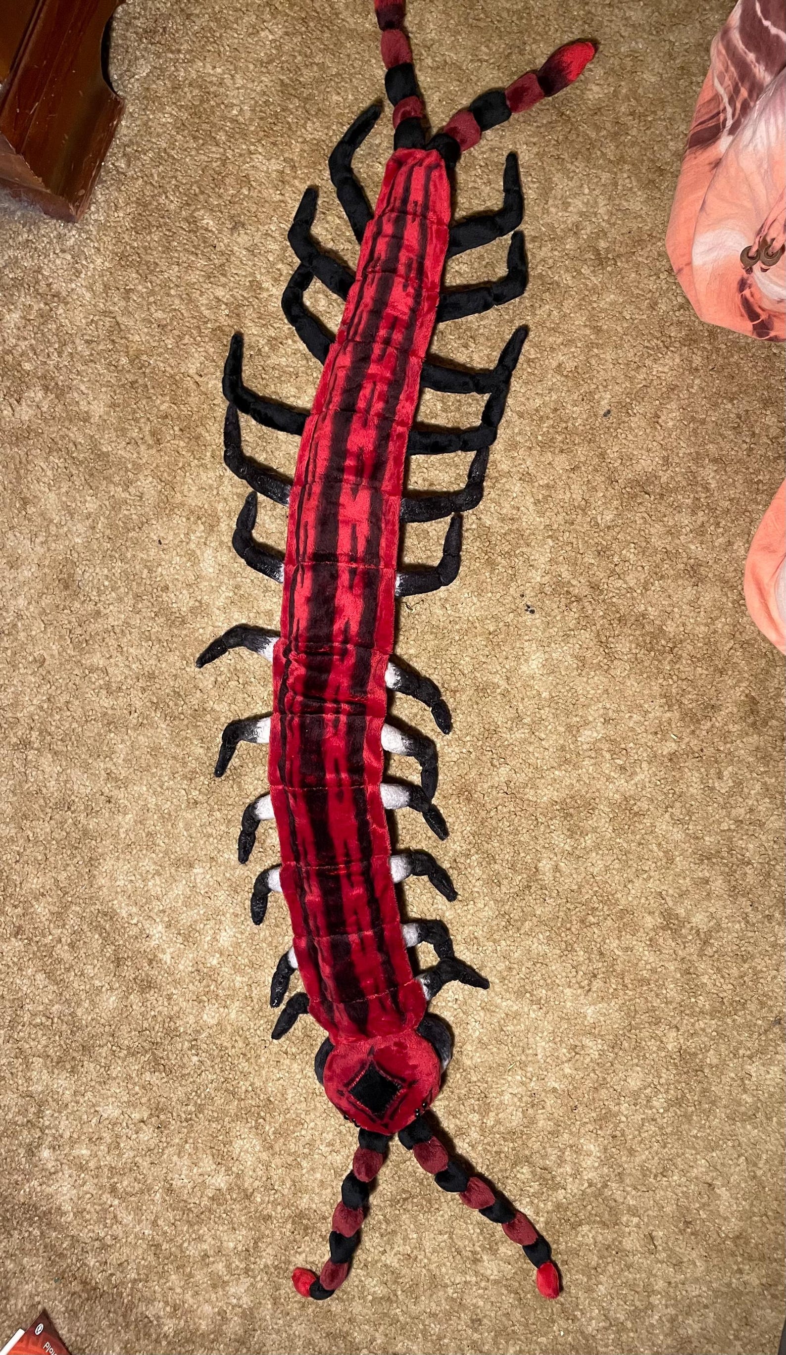 3ft Plush Centipede, Fantasy Colors - Etsy
