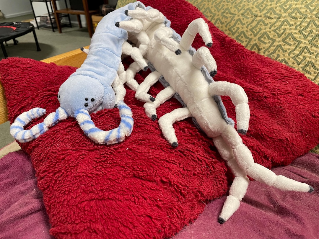 Custom Pedeling Half Sized Handmade Centipede Plush - Etsy