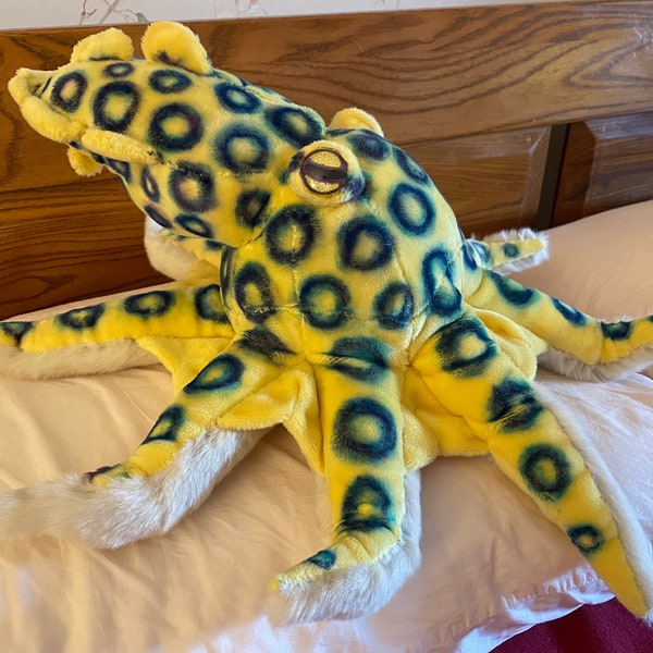 Blue Ringed Octopus Plush - Etsy