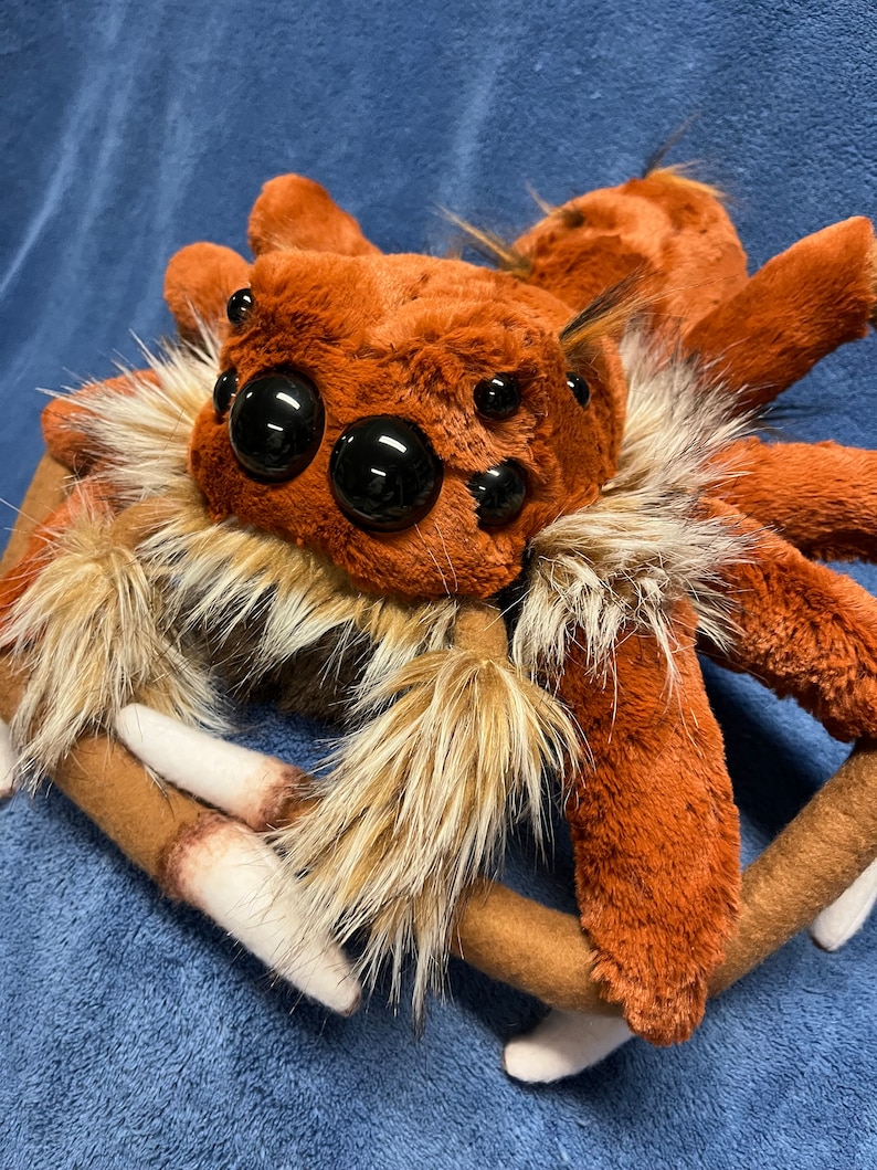 Custom Made Spider Plushie - Etsy
