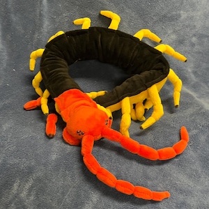 Realistic Centipede Plush Made to Order - Etsy