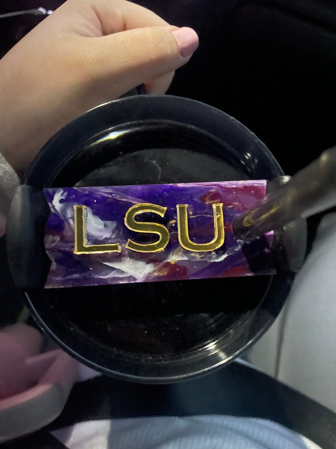 LSU College Stanley Cup Topper, Lsu Stanley Cup, Lsu, Lsu Football Fan ...