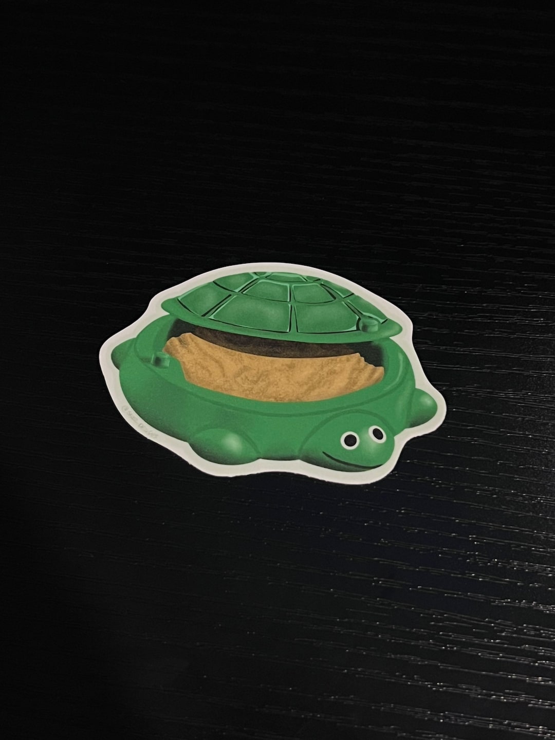 This is SANDPIT TURTLE Sticker - Etsy