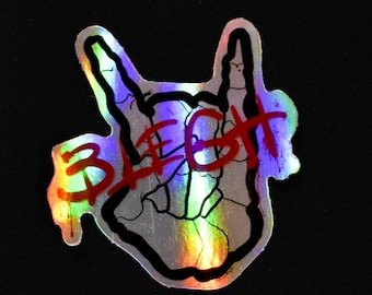 Blegh & Arf Arf Sticker Cute Metal Sticker Music Gift for Rock Fans - Etsy