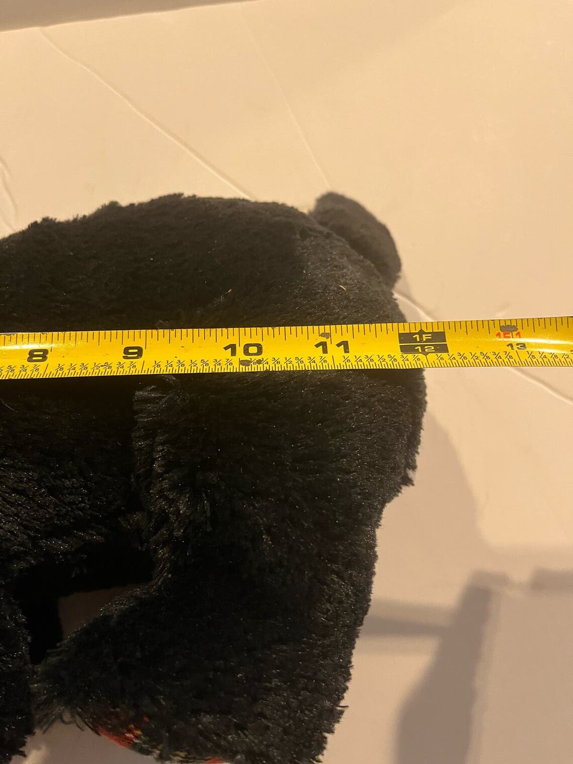 Vintage Pier One Black Scottie Dog Plaid Feet Soft Plush Stuffed Animal ...