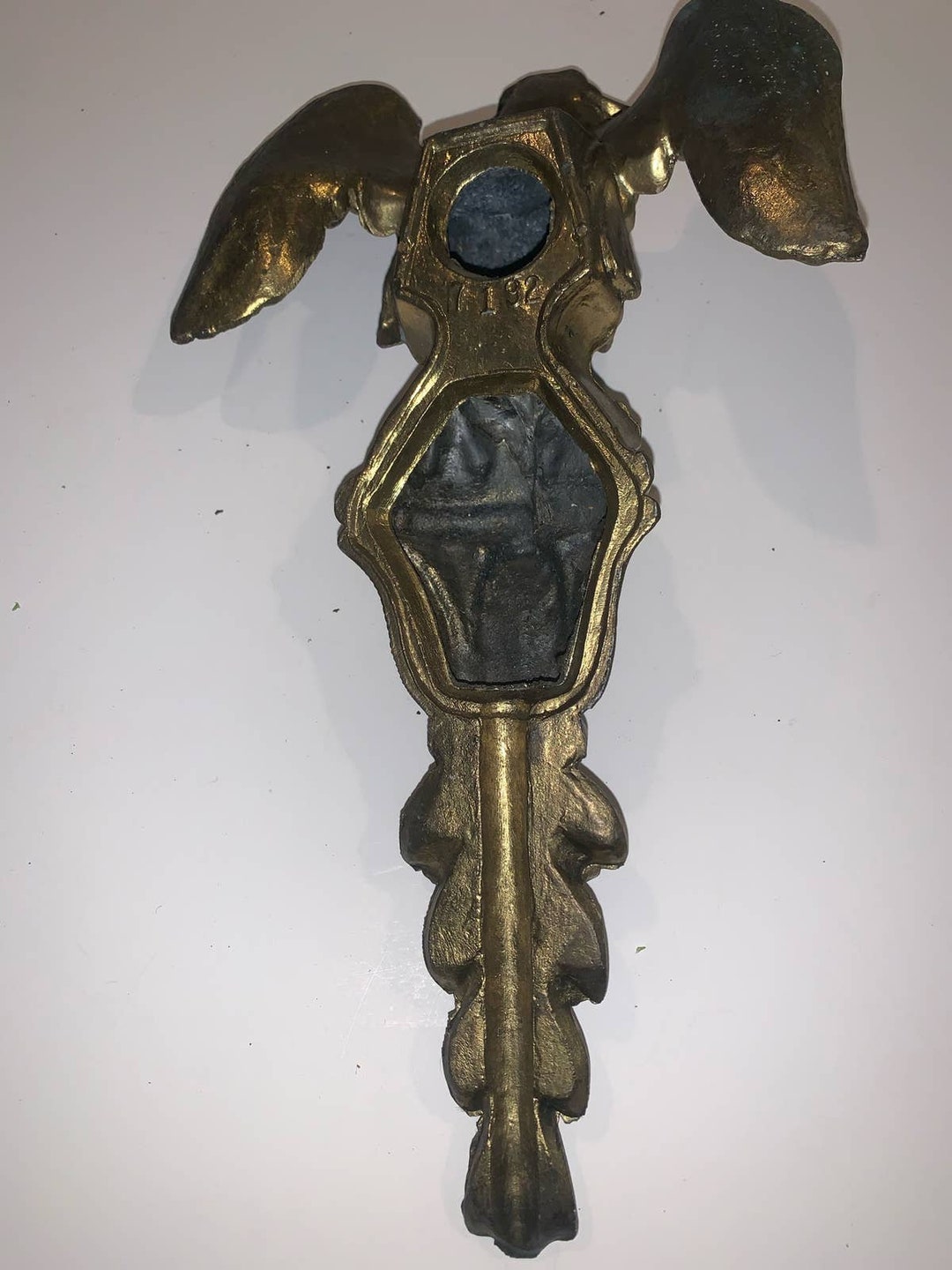 Vintage Cast Iron Eagle Hanging Artifact - Etsy