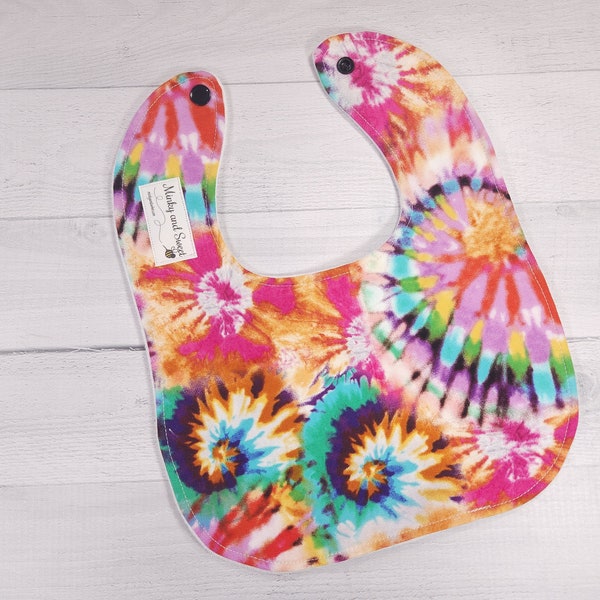 Tie Dye Bib - Etsy