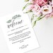 Welcome Letter Template, Weekend Events Page, Printable Hotel Welcome ...
