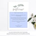 Welcome Letter Template, Weekend Events Page, Printable Hotel Welcome ...