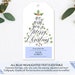 Christmas Tree Label Personalised Christmas Gift Tags - Etsy