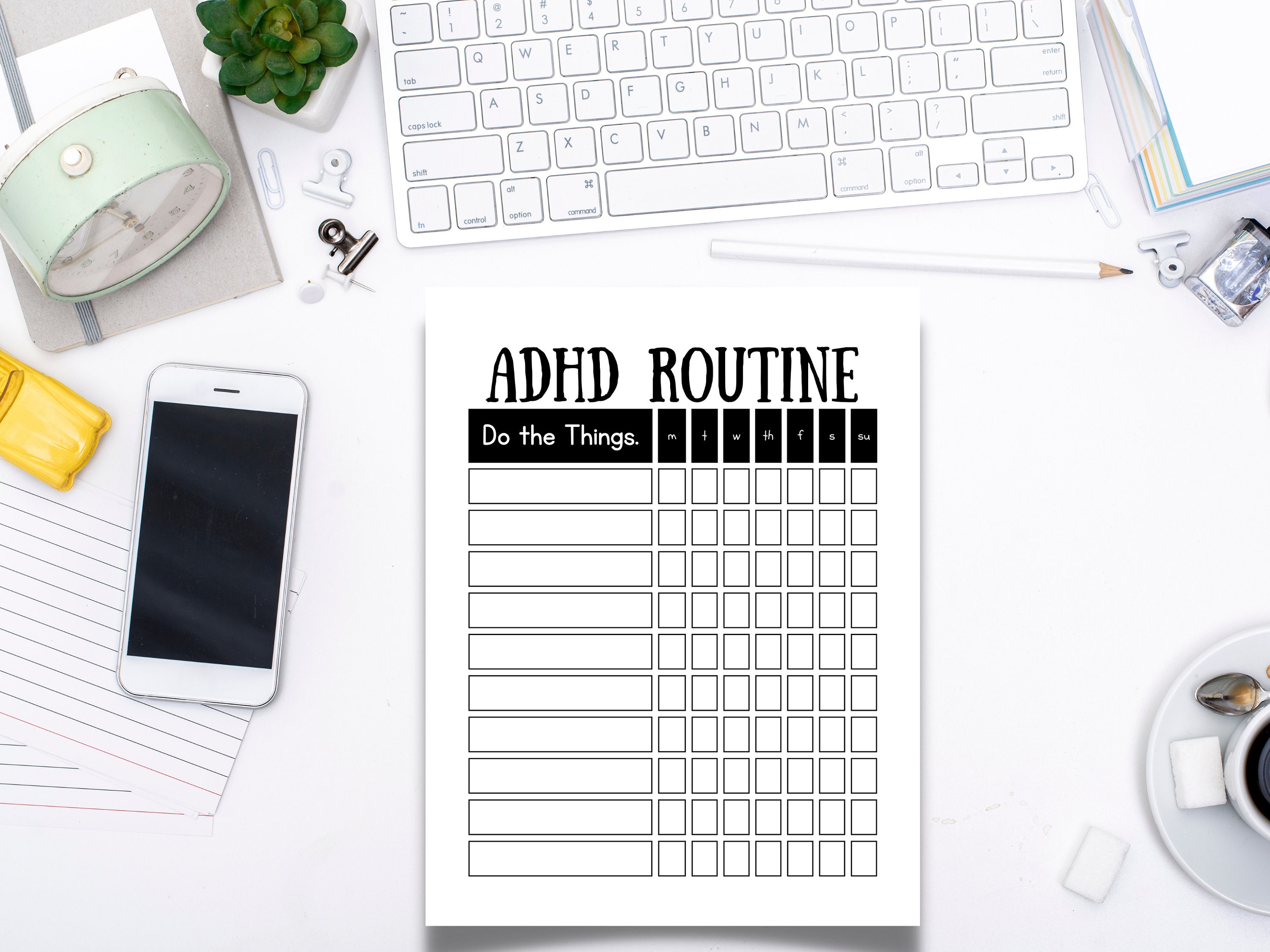 ADHD Routine Tracker Chart. Galaxy Chore Chart. Responsibility Chart ...