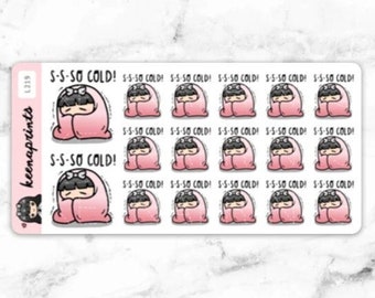 Always Freezing Sticker Funny Cold Sticker Water Bottle - Etsy