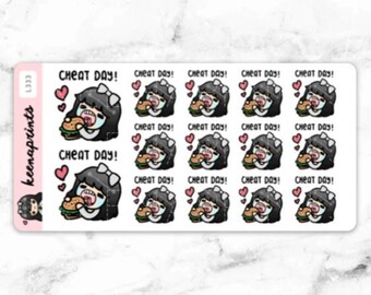 Cheat Day Stickers - Etsy