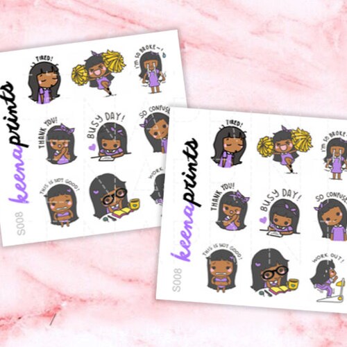 Planner Stickers zuri Wake Up It's Monday | Etsy