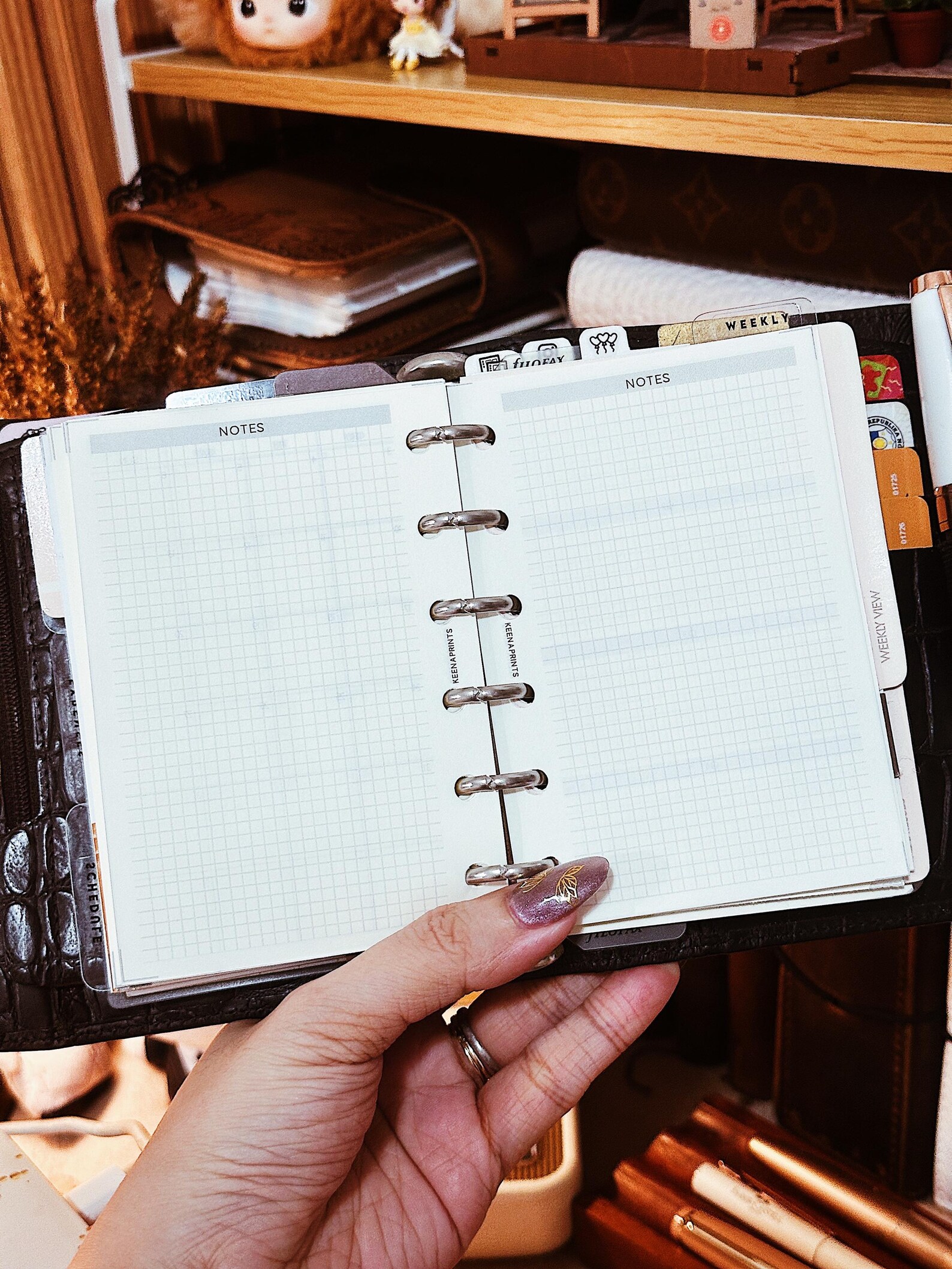 PP174 | 2026 Dated Monthly Calendar Month on 2 Pages for Pocket Rings ...