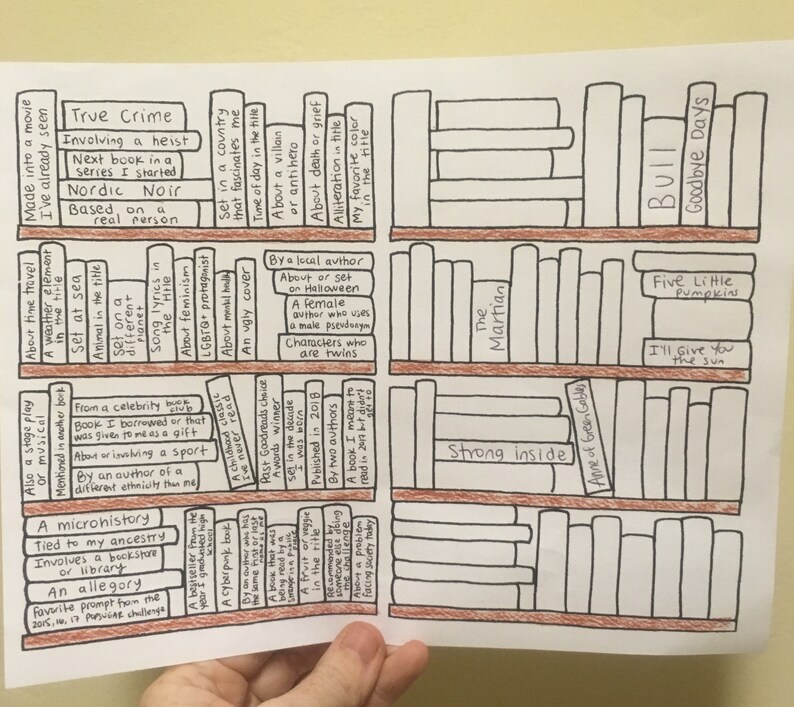 Ultimate Bookshelf Printable Print Pack! - Etsy
