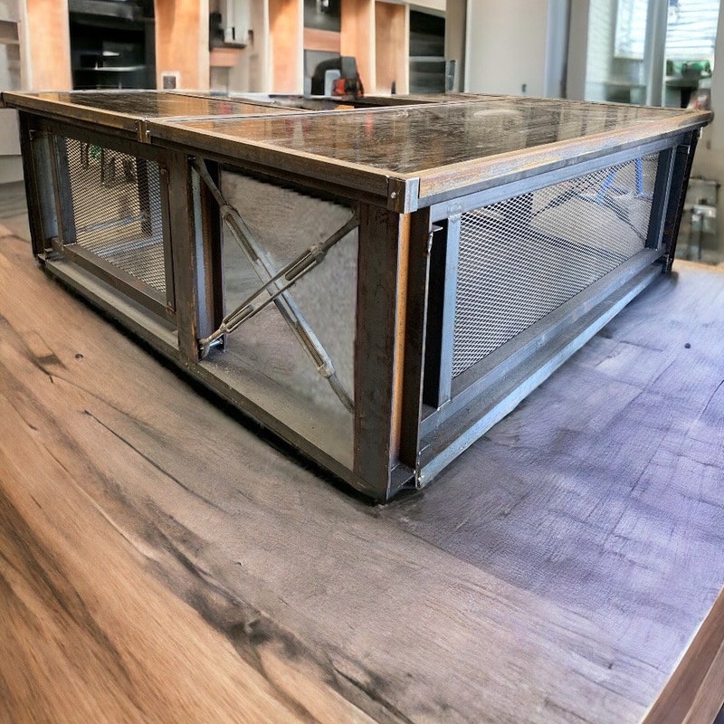 Industrial Desk - Etsy