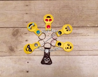 Emoji Keychain - Etsy