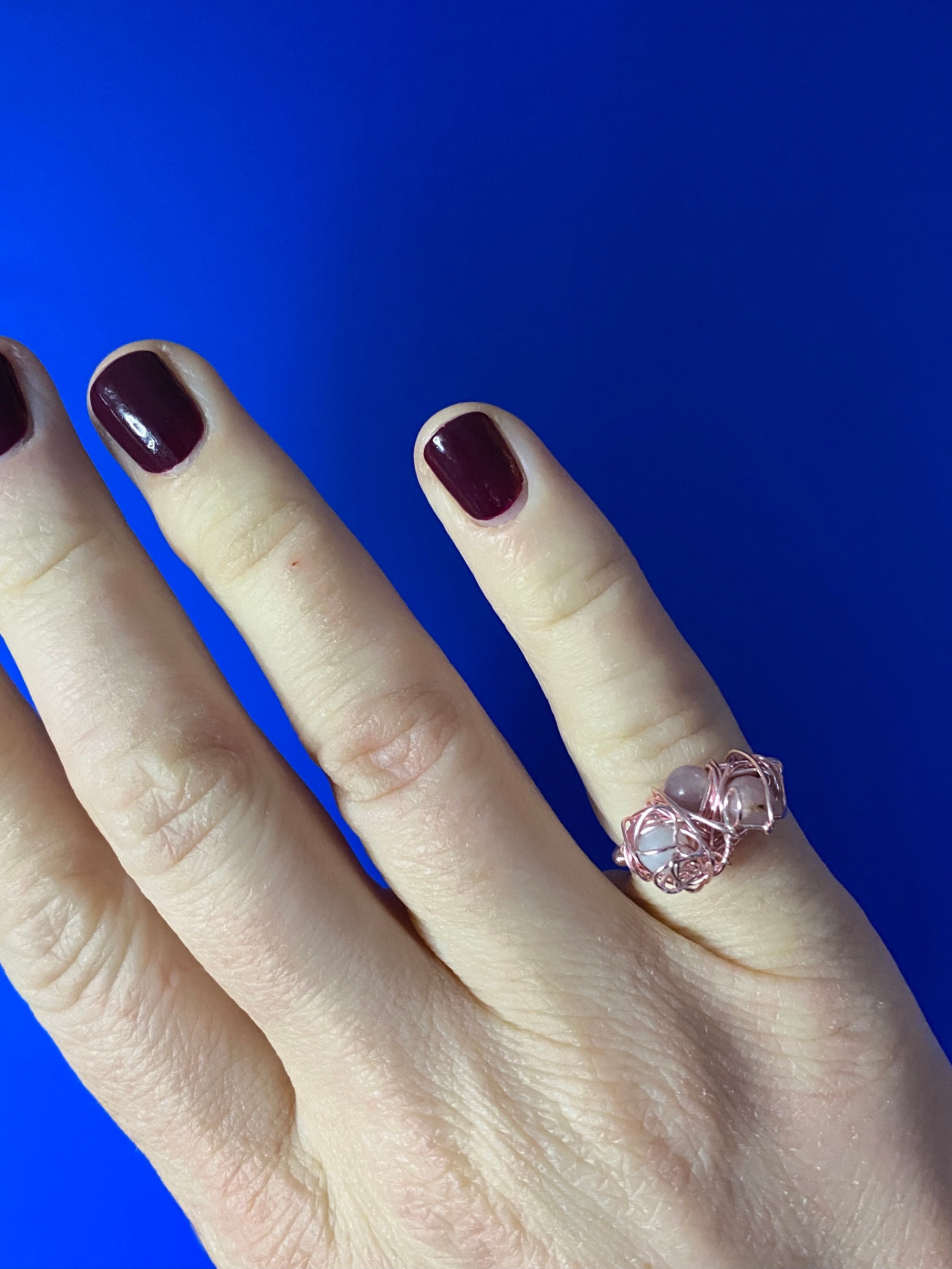 Delicate Rose Gold Ring - Etsy