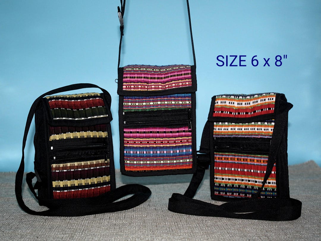 HAND WOVEN PURSES With Mayan Weave, Boho, Casual, Small Size With ...