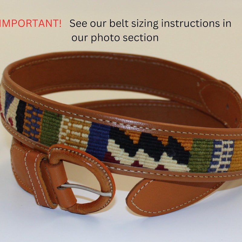 Mexican Leather Belt - Etsy