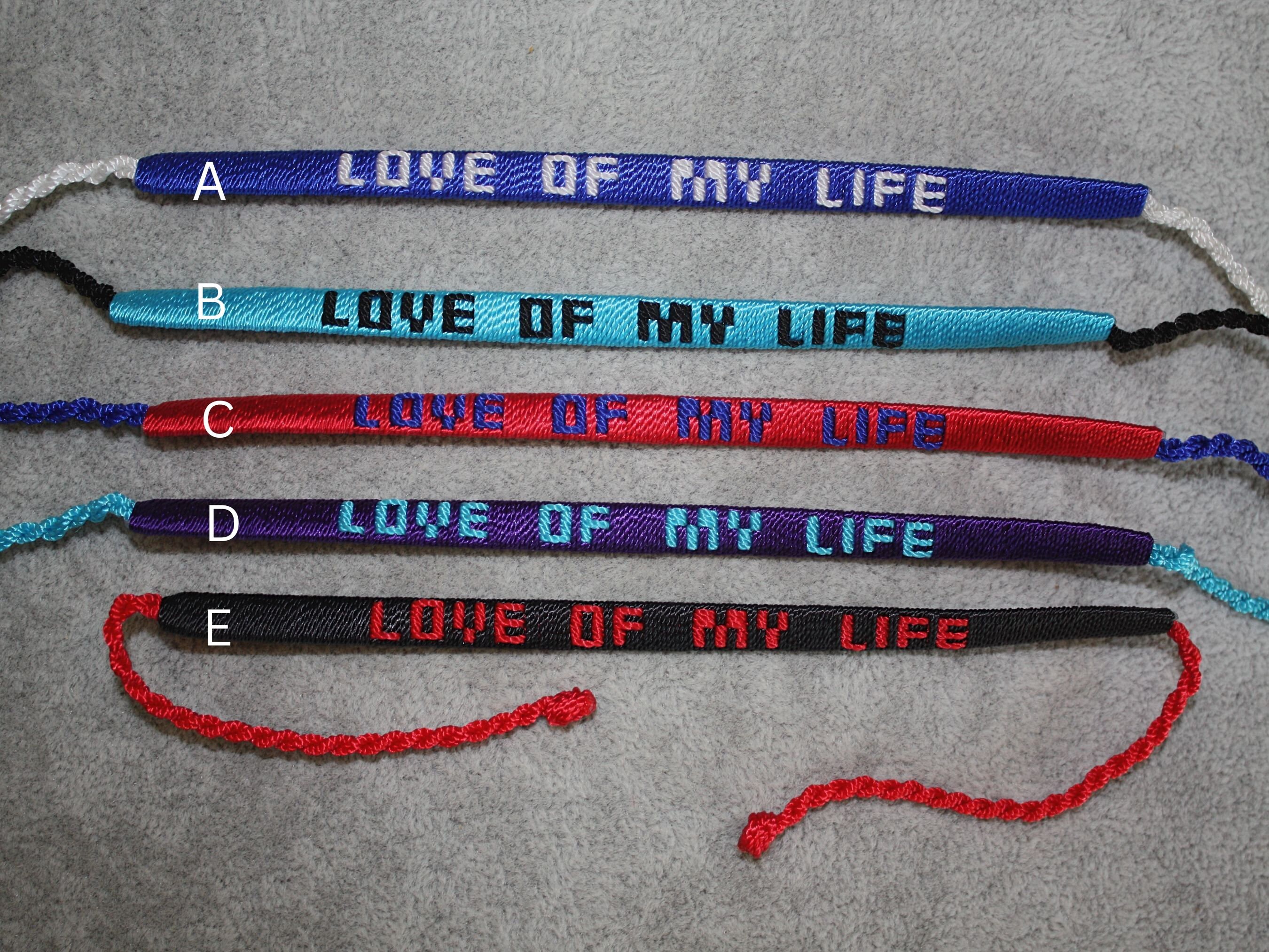 Handwoven Friendship Bracelets Expressions for Wrist or Ankle - Etsy