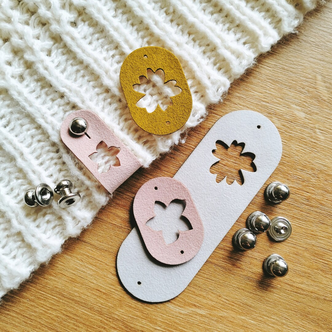 Handmade Labels for Crochet & Knitting Projects; Velvet Tags With ...
