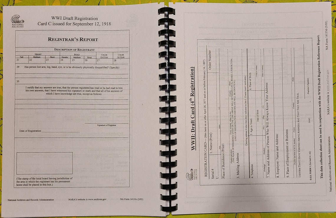My Family Tree Workbook Genealogy Family History - Etsy