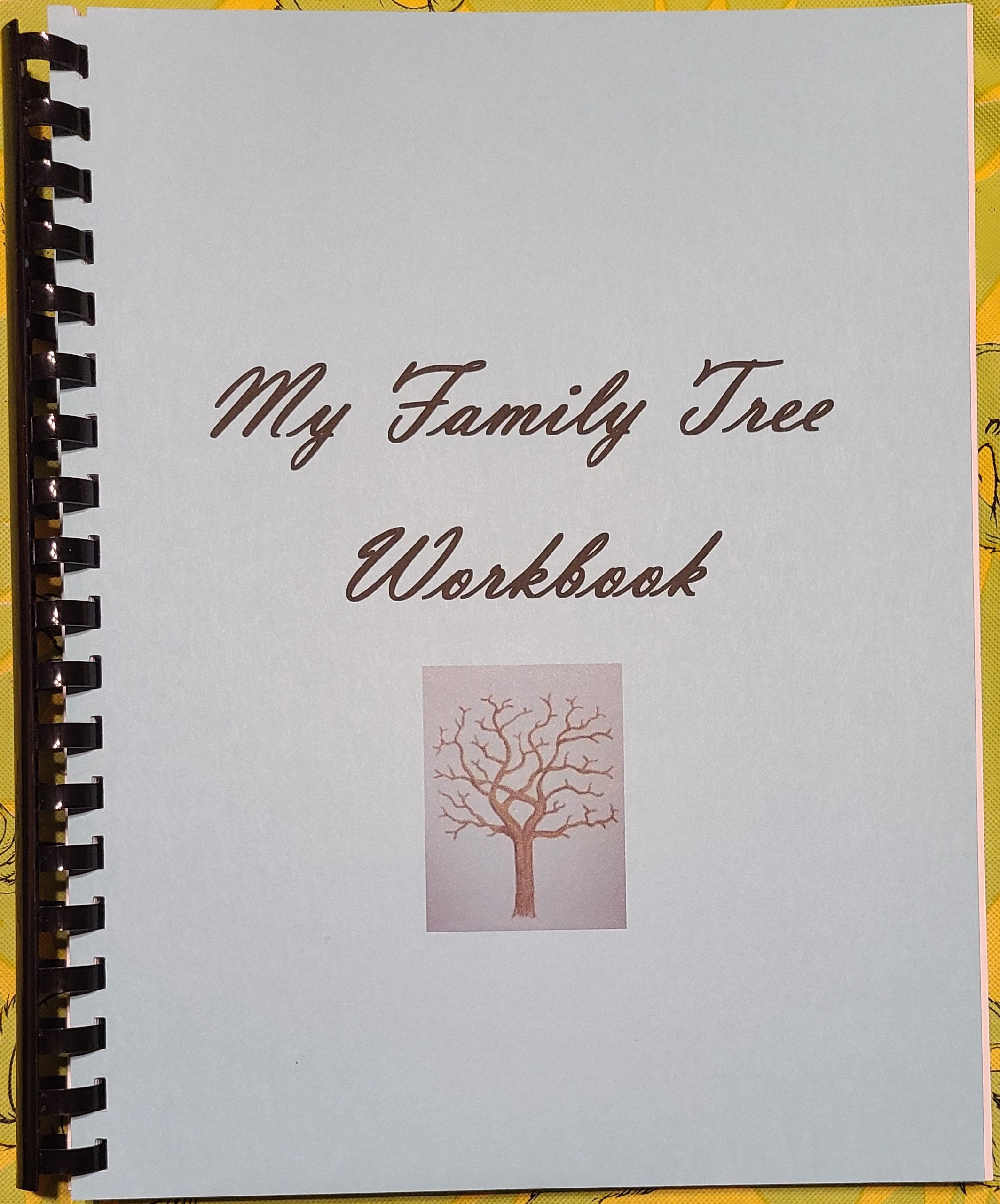 My Family Tree Workbook Genealogy Family History - Etsy