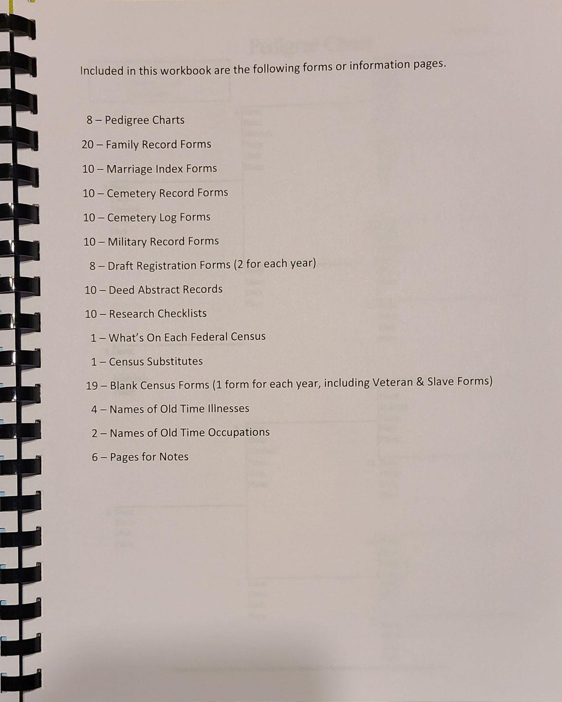 My Family Tree Workbook Genealogy Family History - Etsy