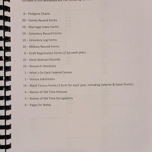 My Family Tree Workbook Genealogy Family History - Etsy