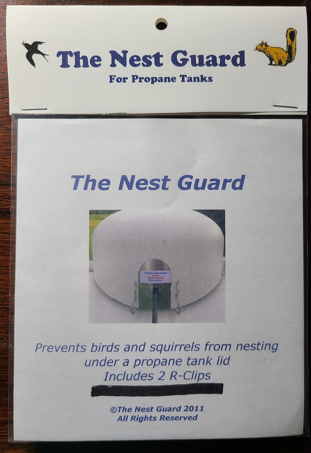 The Nest Guard for Propane Tanks - Prevents Birds & Squirrels From ...