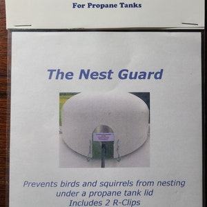 The Nest Guard for Propane Tanks - Prevents Birds & Squirrels From ...