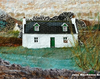 Scottish Croft Print | Etsy UK