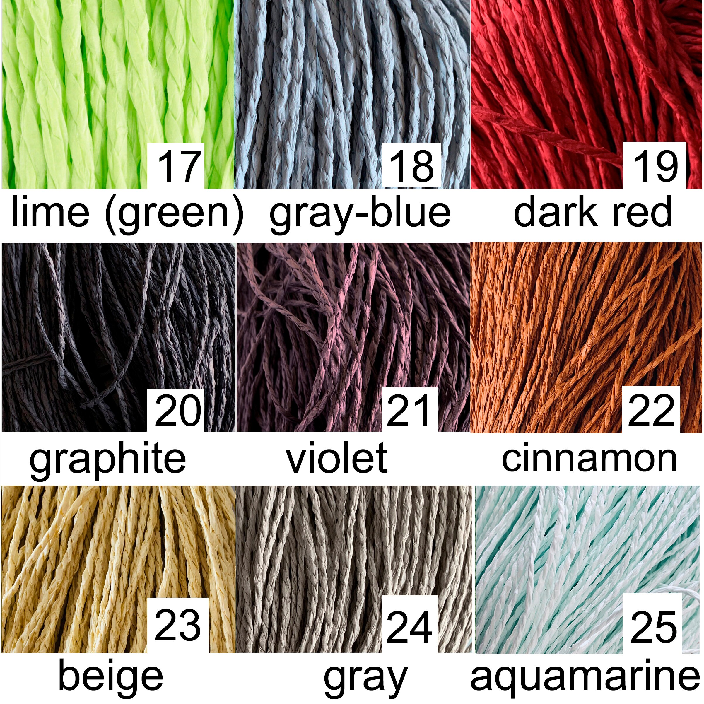 Natural Raffia Yarn Paper Yarn Raphia Yarn Cellulose Yarn | Etsy