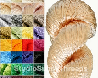 Viscose Silk Yarn | Etsy