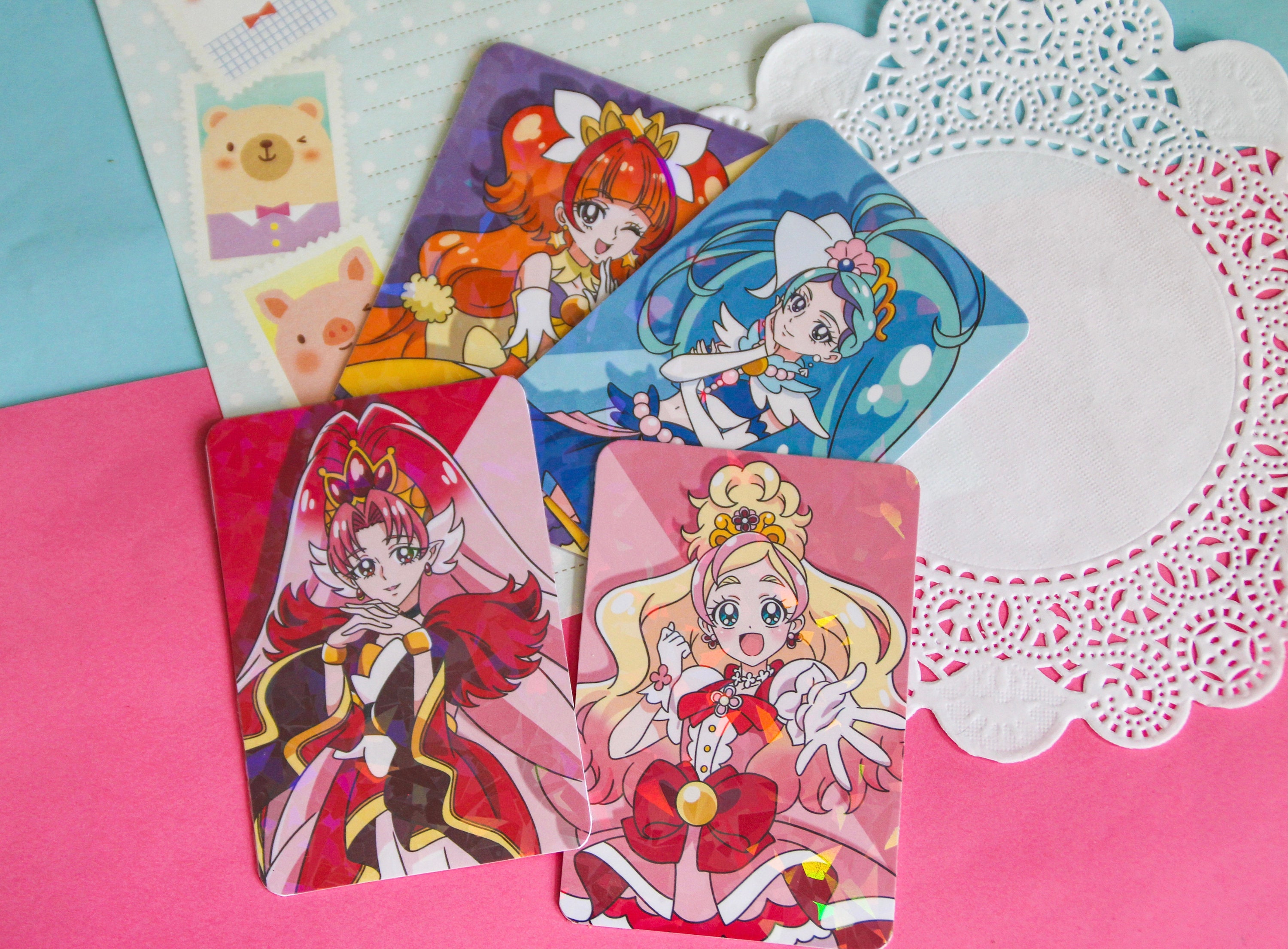 Precure Pretty Cure Collectible Cards Collection - Etsy UK
