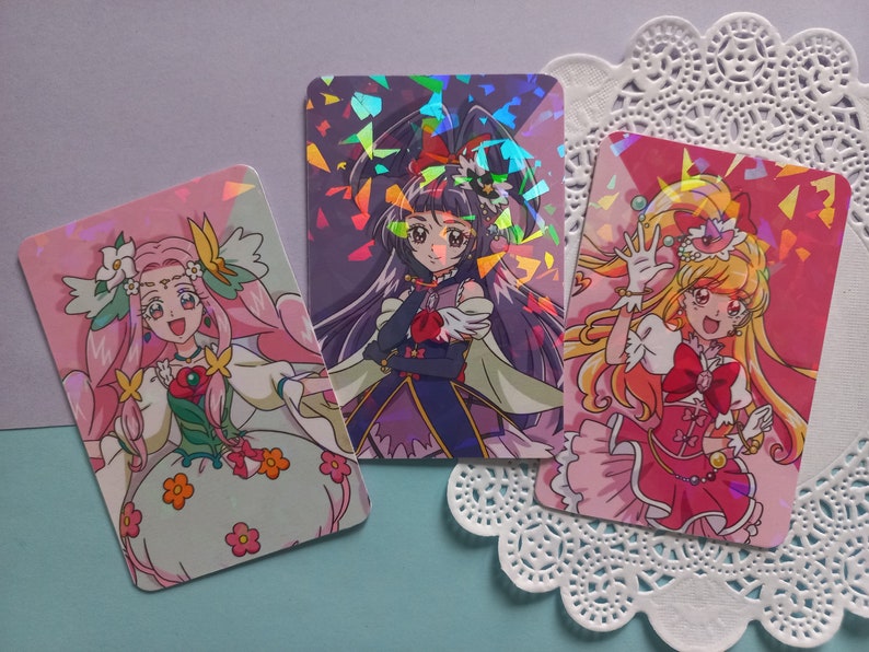 Precure Pretty Cure Collectible Cards Collection - Etsy