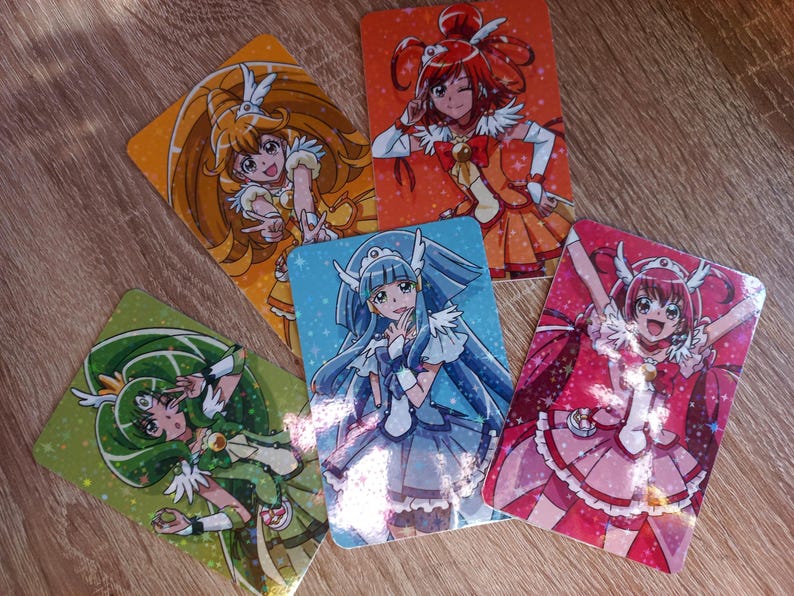 Precure Pretty Cure Collectible Cards Collection 2025 - Etsy