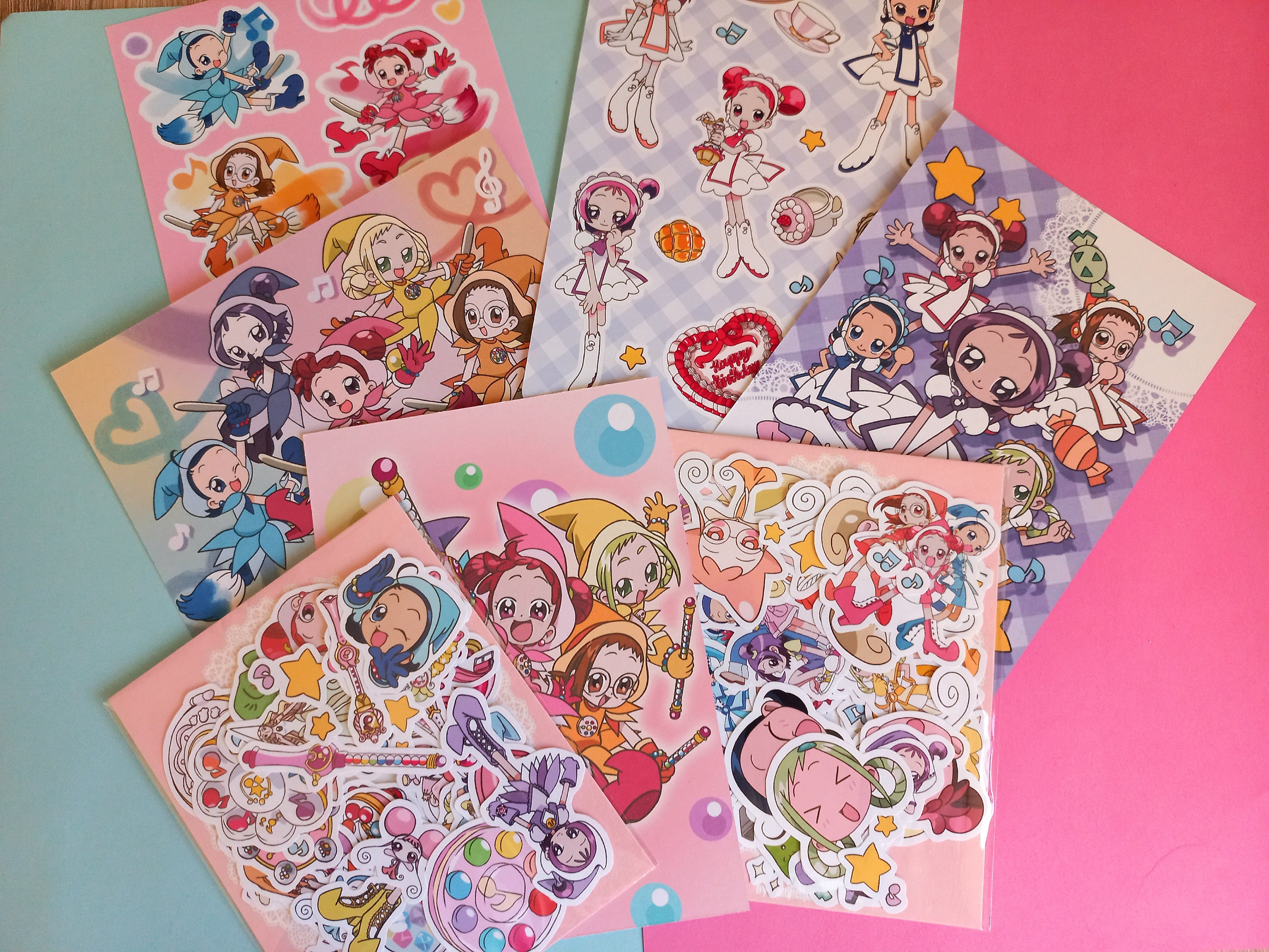 Magical Witches Doremi Girls Sticker Set - Etsy Australia