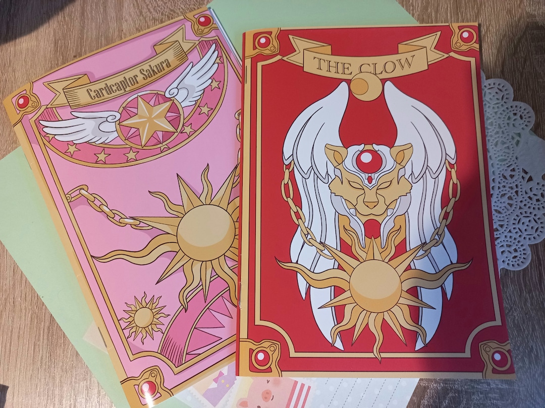 Sakura Magical Girls Anime Colouring Books Etsy