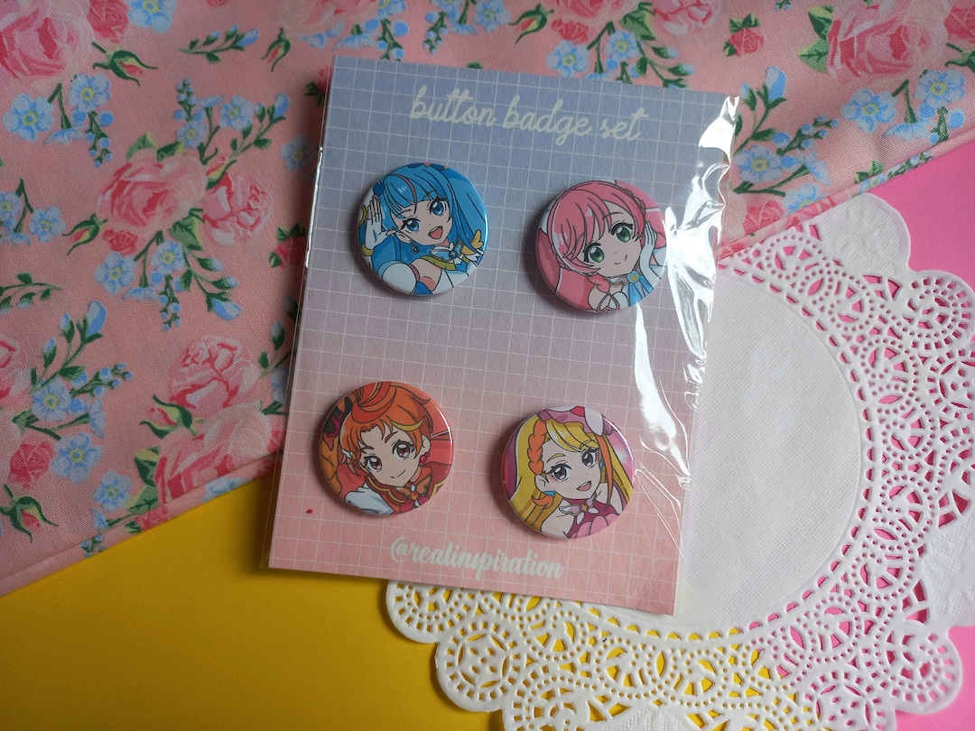 Soaring Sky Cute Button Badge Set - Etsy