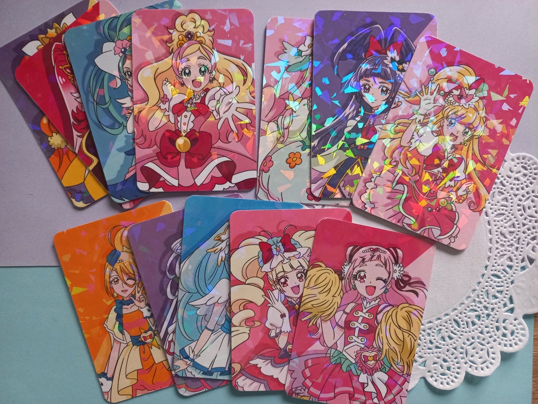 Precure Pretty Cure Collectible Cards Collection - Etsy