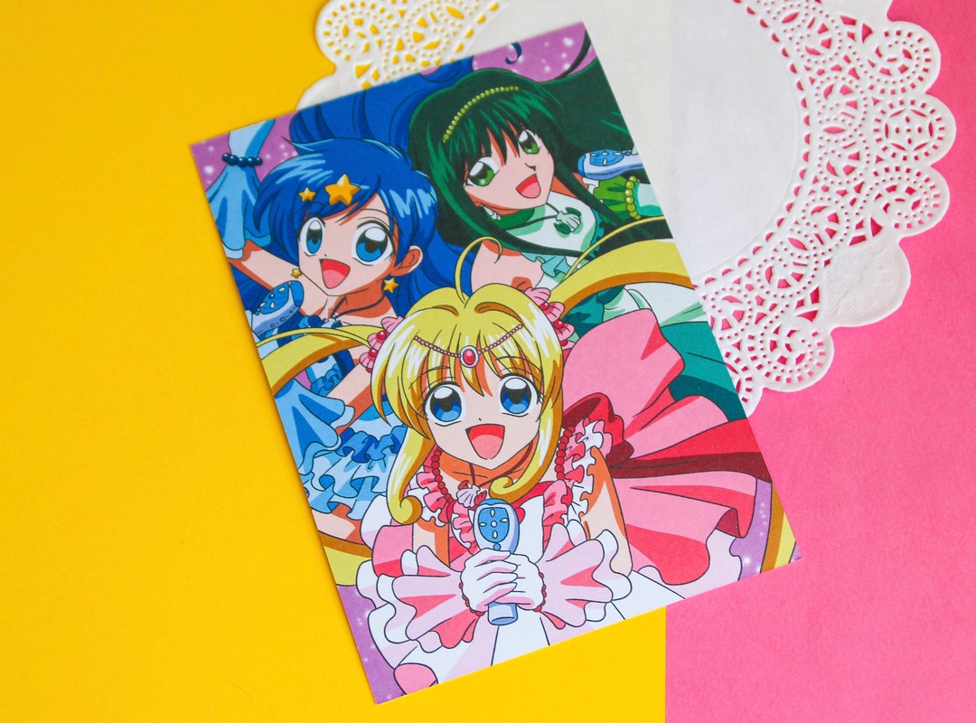 Mermaids Magical Girl Postcards Prints - Etsy