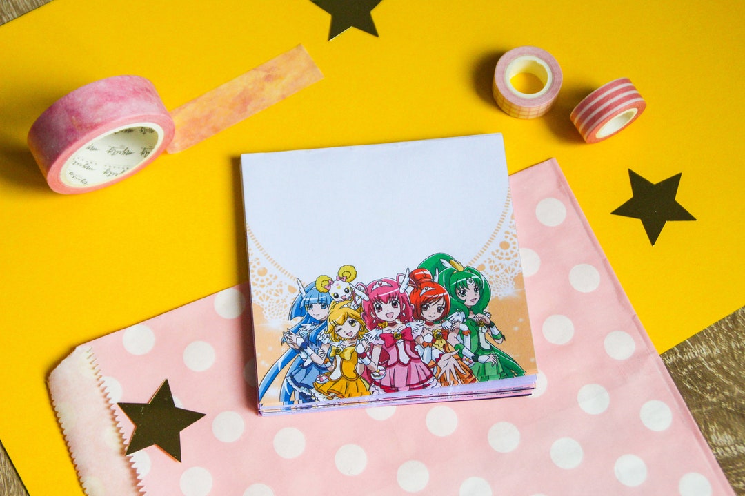 Magical Girls Handmade Memo Pads – Anime Stationery - Etsy
