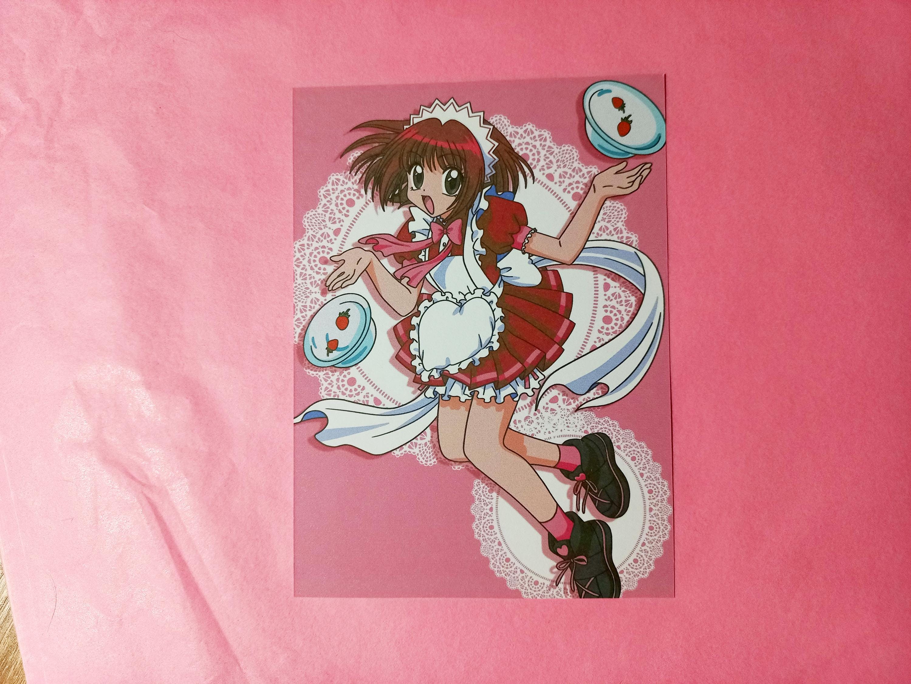 Tokyo Mew Mew Anime Magical Girls Maid Cafe Stickers Postcards - Etsy
