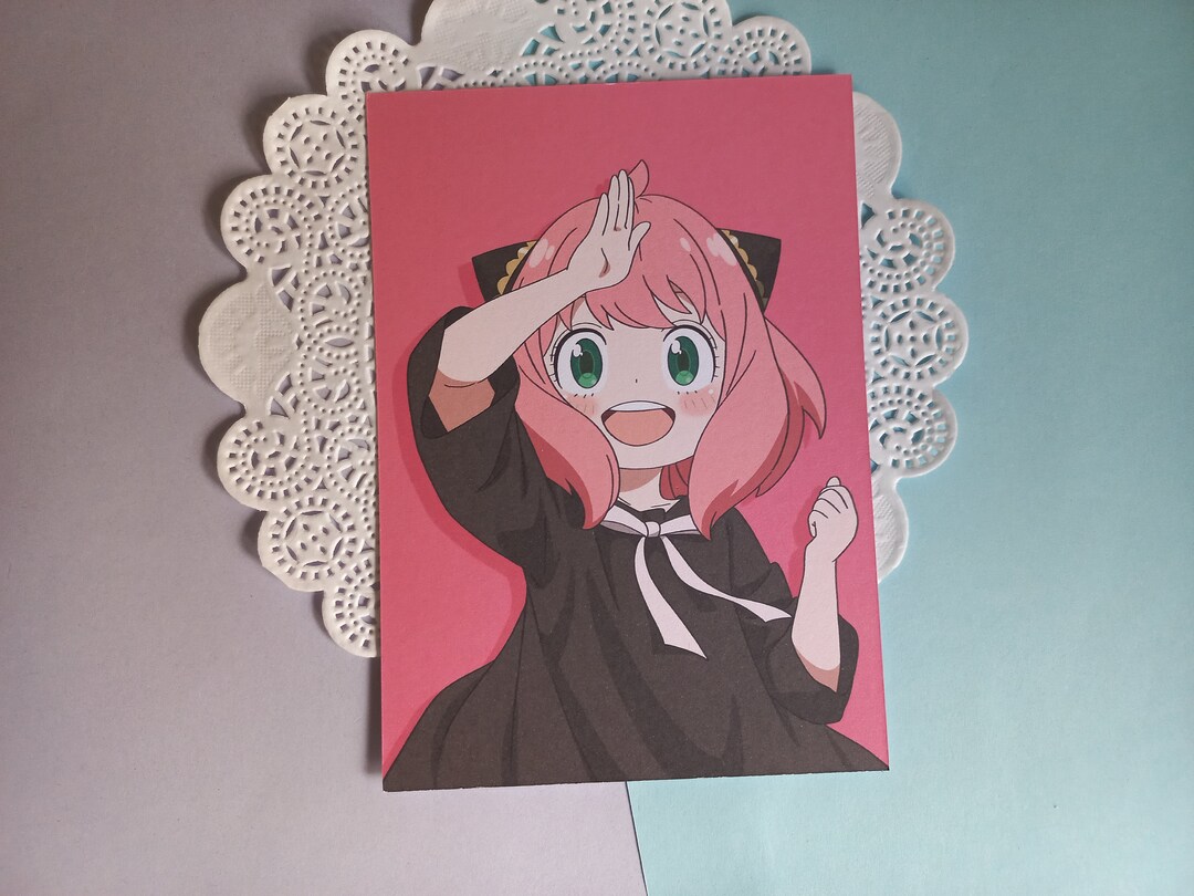 Random Anime Magical Girls Postcards - Etsy